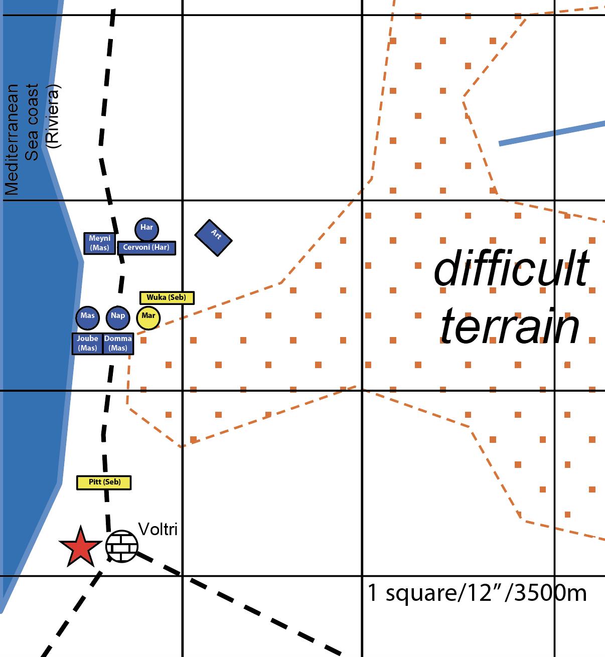 Battle of Voltri, 12 April 1796 – ARSM